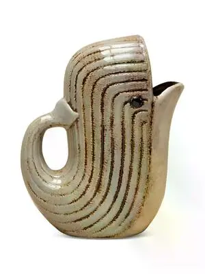 CU I SEEYOU Whale-design Vase - Grey