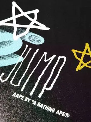 AAPE BY *A BATHING APE Floral-print T-shirt