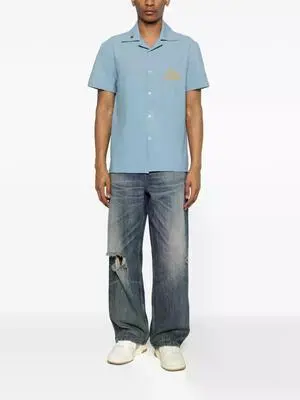 VISION OF SUPER Logo-embroidered Shirt
