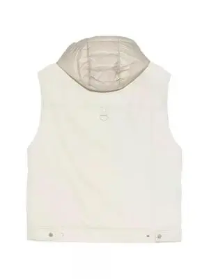 Moose Knuckles Logo-appliqué Gilet - Neutrals