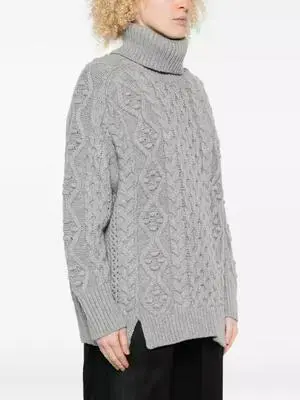 Loulou De Saison Anar Turtleneck Sweater - Grey