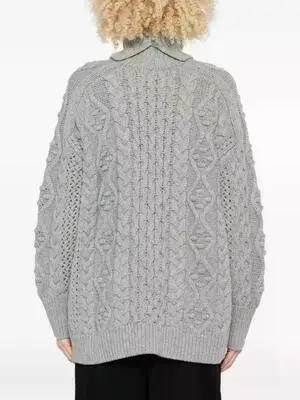 Loulou De Saison Anar Turtleneck Sweater - Grey