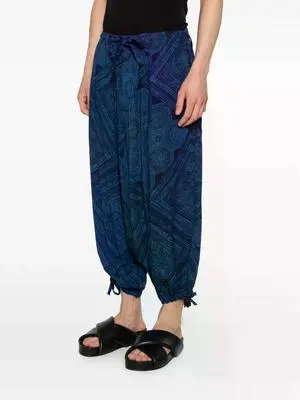 Yohji Yamamoto Tie-fastening Trousers