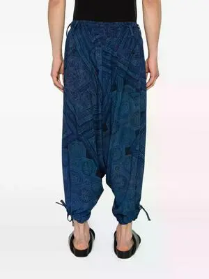 Yohji Yamamoto Tie-fastening Trousers
