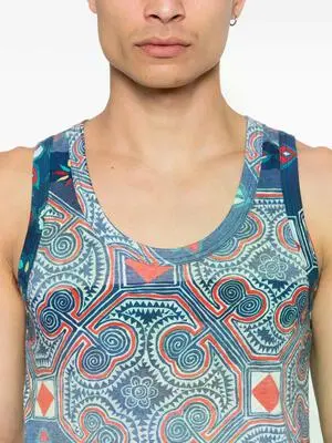 Yohji Yamamoto Sleeveless Scoop-neck Vest