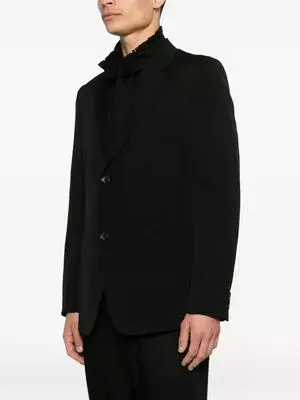 Yohji Yamamoto Button-up Blazer