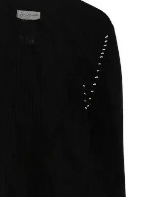 Yohji Yamamoto Ribbed Knit Sweater