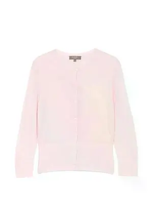 N.peal Darcie Cropped Cardigan - Pink