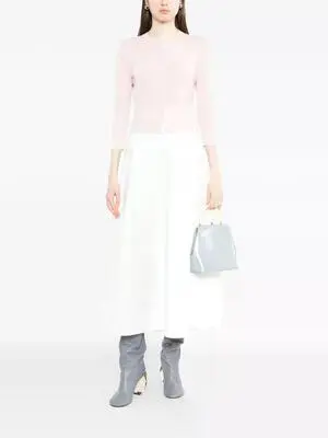 N.peal Darcie Cropped Cardigan - Pink
