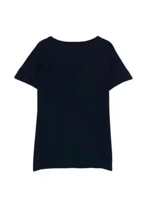 N.peal Selene V-neck Top - Blue