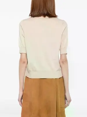 N.peal Crewneck Knit Top