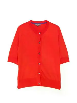 N.peal Short-sleeved Cardigan