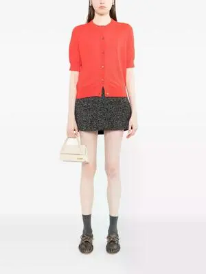 N.peal Short-sleeved Cardigan