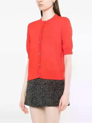 N.peal Short-sleeved Cardigan