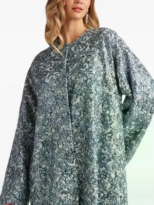 Tadashi Shoji Sequin Floral Embellished Dress - White