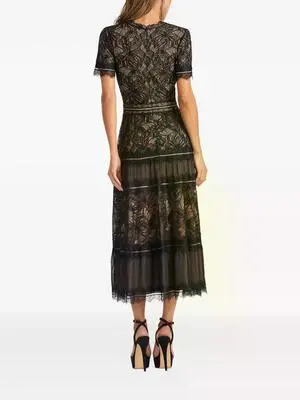 Tadashi Shoji Lace Tiered Dress
