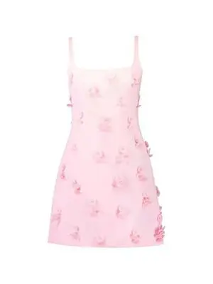 Simkhai Cailinn Floral-appliqué Dress - Pink