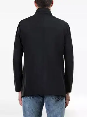 MOORER Technical Fabric Coat With Detachable Hood