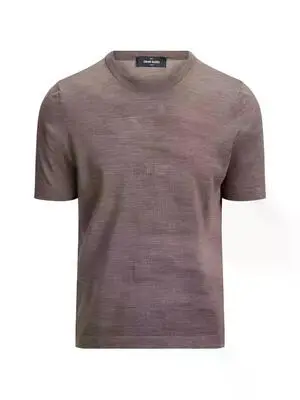 GRAN SASSO Short-sleeve Wool T-shirt
