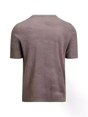 GRAN SASSO Short-sleeve Wool T-shirt