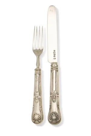 VINTAGE TABLEWARE 6-piece Cutlery Set - Silver