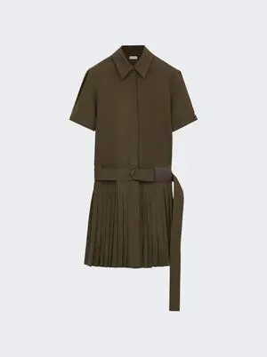 Loewe Pleated Dress - Green