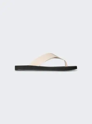 THE ROW Classic Ginza Sandal Ivory