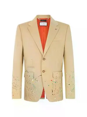 Philipp Plein Paint-splash Blazer