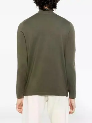N.peal Salcombe Half Zip Sweater - Green