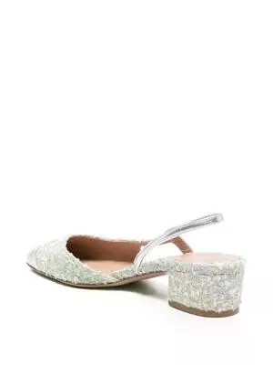 Roberto Festa Rosettee Block-heel Pumps