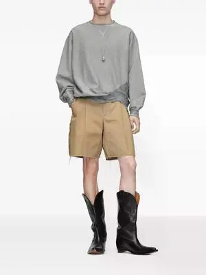 MAISON MARGIELA Crewneck Sweater With Paint Effect