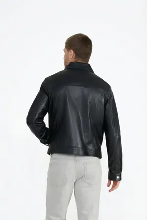 FURNIQ UK Lennox Nappa Leather Jacket