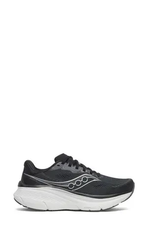 Saucony Guide 19 Running Shoe - Black/silver