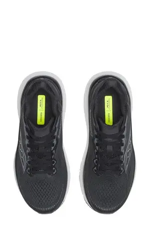 Saucony Guide 19 Running Shoe - Black/silver