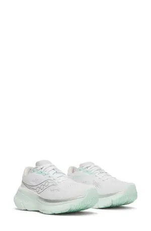 Saucony Guide 19 Running Shoe - White/hush