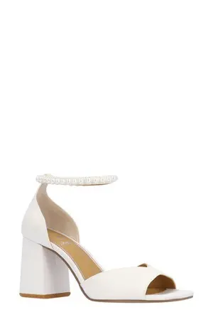 J. Reneé Nerida Ankle Strap Sandal - White