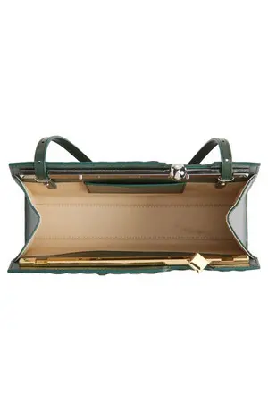 Jacquemus La Pochette Salon Leather Handbag - Dark Khaki 580