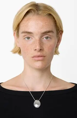 Lié Studio The Julia Pendant Necklace - Silver