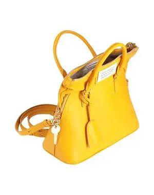 MAISON MARGIELA Handbag In Leather - Yellow