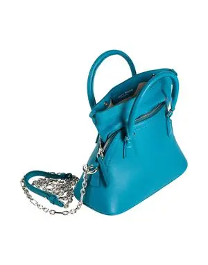 MAISON MARGIELA Leather Handbag - Blue