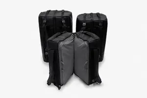 D_B_ Roamer Split Duffle Pro - Black Out