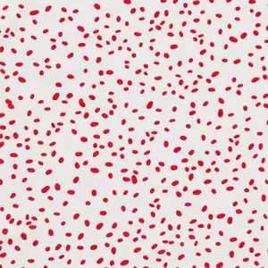 THE CAT'S PAJAMAS Confetti Dot Pima Knit Night Shirt - Confetti Dot White/red