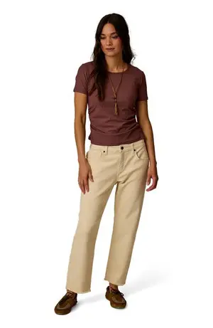 Carve Designs Vega Rib Tee 2.0 - Coco