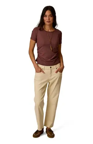 Carve Designs Vega Rib Tee 2.0 - Coco