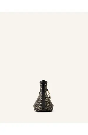 LANVIN Catch Small Raffia Bucket Bag
