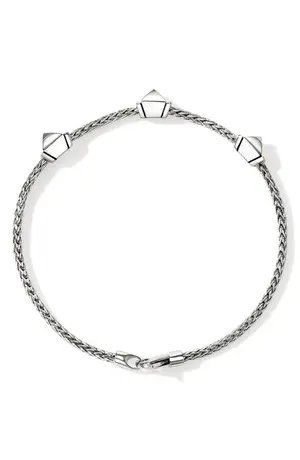 John Hardy Icon Stud Chain Bracelet - Silver