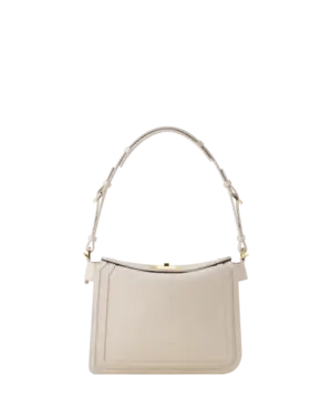 LANVIN Compagnon Small Asymmetrical Leather Bag
