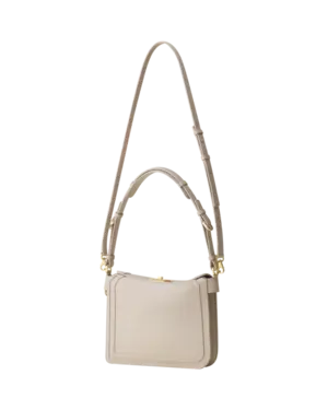 LANVIN Compagnon Small Asymmetrical Leather Bag