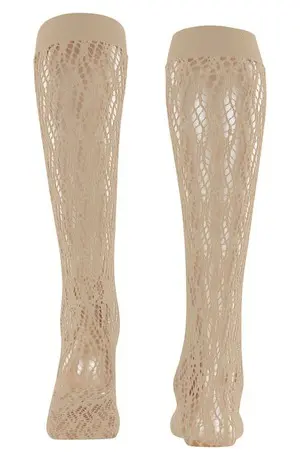 Falke Pure Shore Knee High Socks - Porcelain