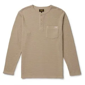 SEAGER CO Sawpit Long Sleeve Cotton Thermal Henley